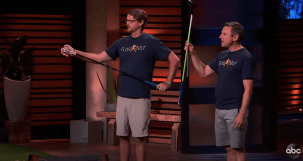 FlingGolf. Shark Tank: A month in. We don't care. No apologies ...